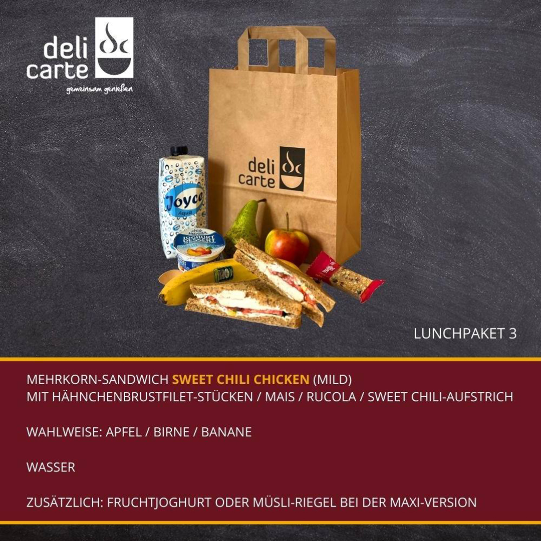 Unsere neuen Lunchpakete - deli carte