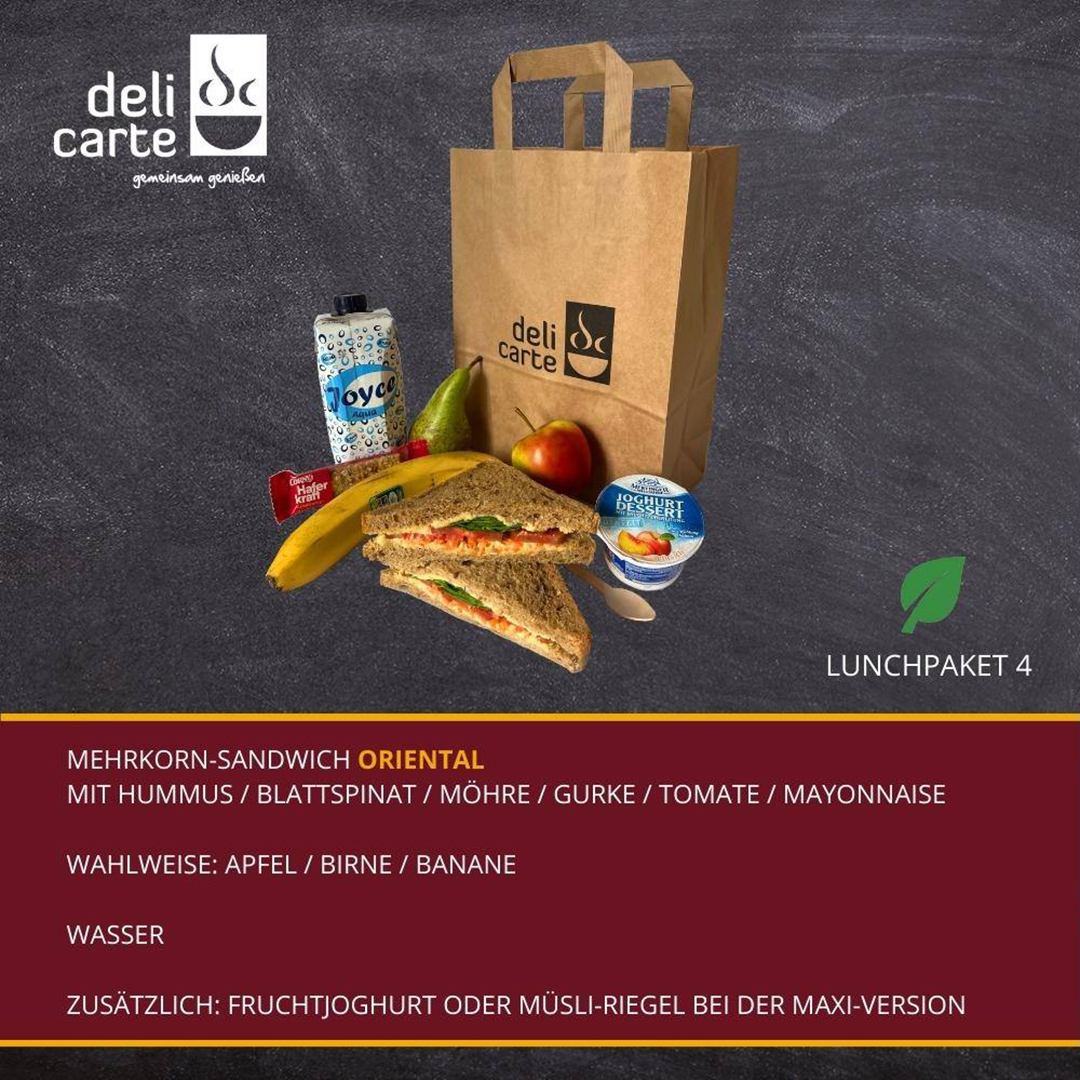 Unsere neuen Lunchpakete - deli carte