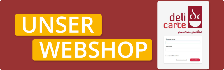 Unser Webshop - deli carte